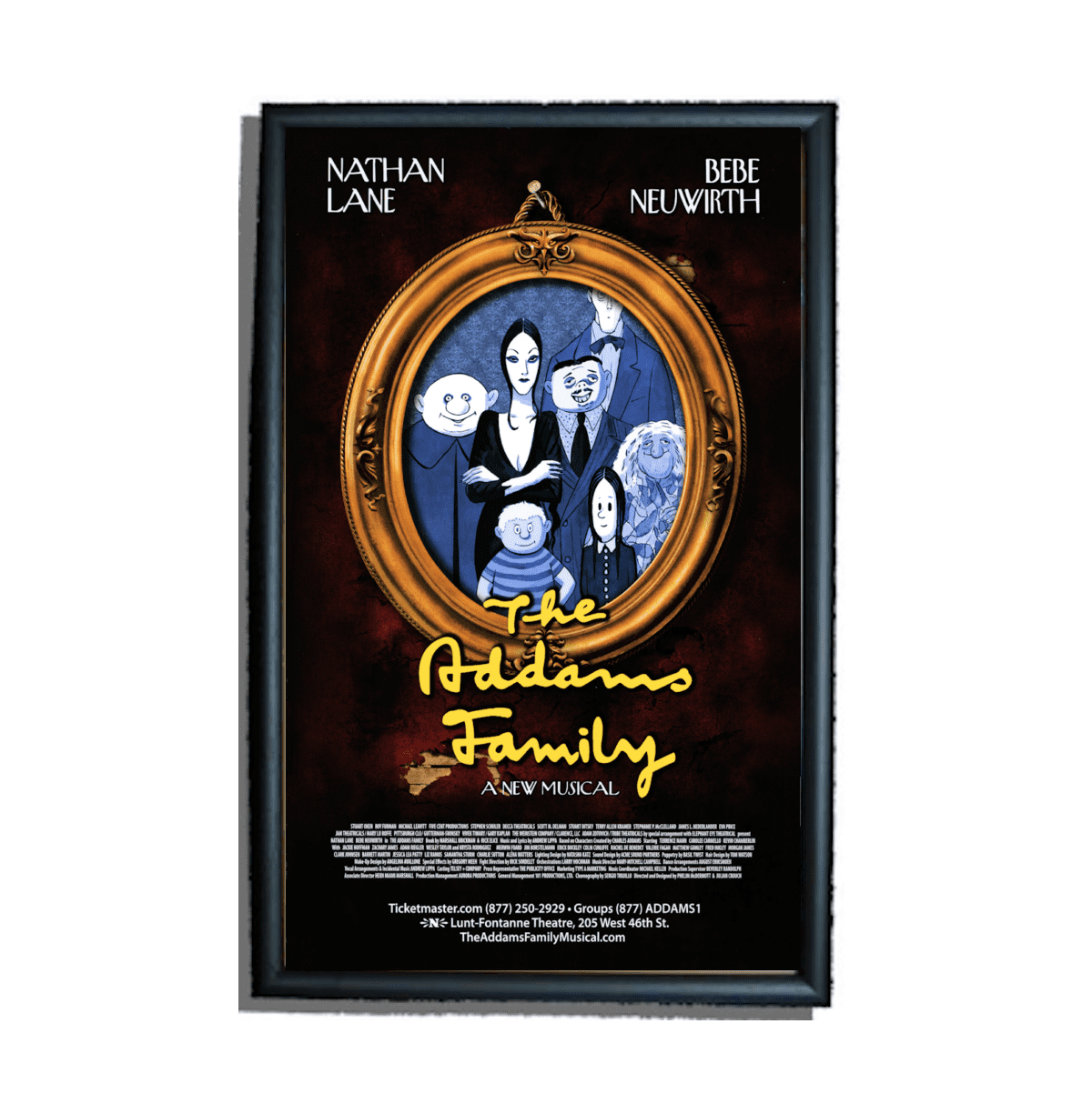 The Addams family Poster – Dress Circle Of London